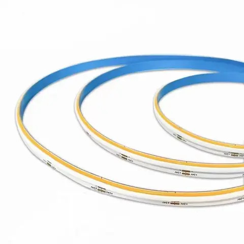 Buy 24v 10mm 640leds/m Cct Adjustable Cob Led Strip Side View Dimmable ...