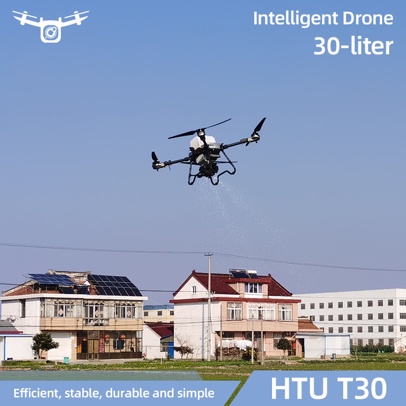 Buy 30l Long Range Agricultural Uav Crop Sprayer 12 Nozzle Smart ...