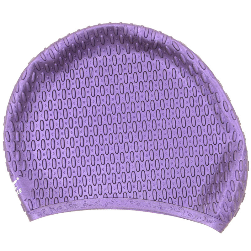 Buy 3d Design Female Long Hair Silicone Swimming Cap from Shenzhen ...