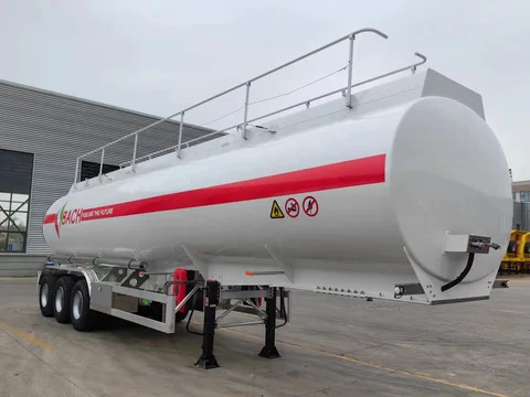 Buy 420000~46000 Aluminum Fuel Tank Trailer For Saudi Aramco Saso Adr ...