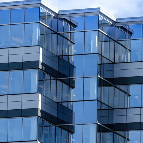 Buy Aluminum Building Unitized Curtain Wall Aluminum Profile Double ...