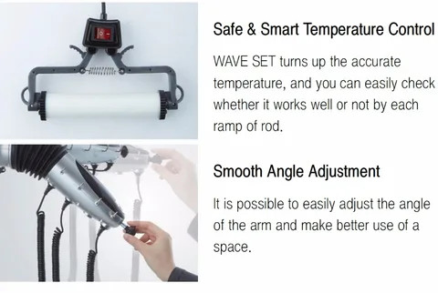 Buy Aomi Wave Set Hair Digital Setting Perm Machine 360-degree Turn ...