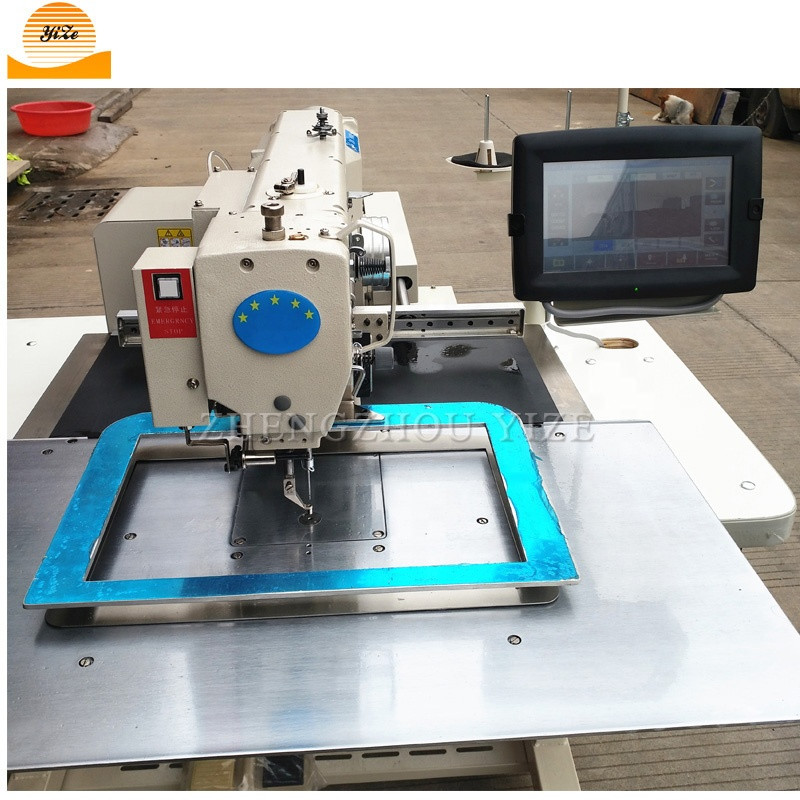 Buy Automatic Electronic Computer Programmable Industrial Wallet Bags And Shoes Pattern Sewing ...