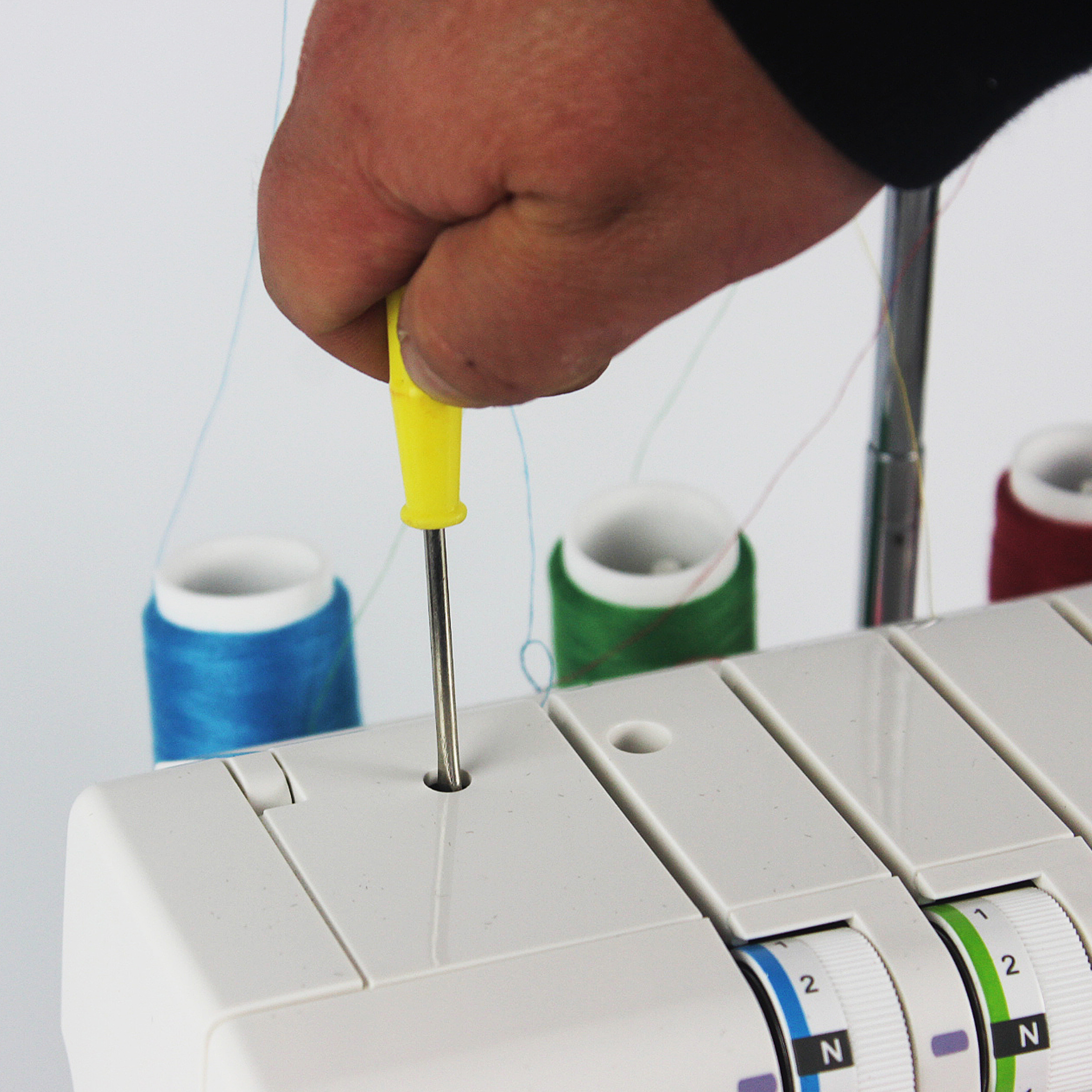 Buy Bai Blind Stitch Overlock Sewing Machine For Industrial With Twin ...