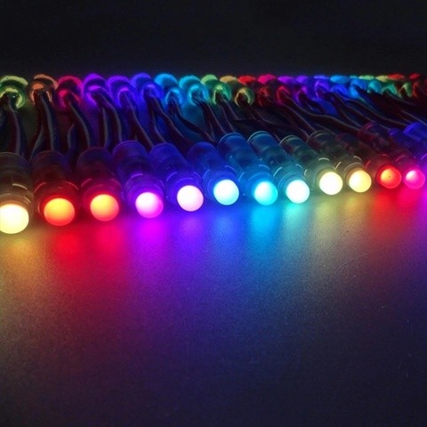 Buy Best Selling Smart Pixel Led Bullet Ws2811 Rgb Led Pixel Light Led ...