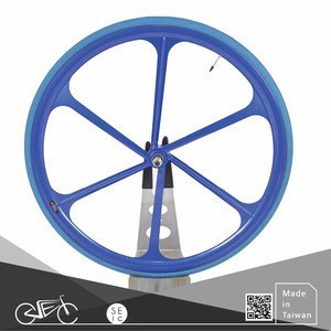 Buy Bicycle Wheel 700c 6 Blade Spokes Fixie Bike Wheels from SMILING ...
