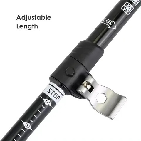 Buy Carry Lock Aluminum Alloy Telescopic Adjustable Climbing Pole For ...