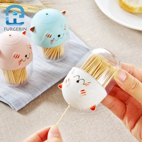 Buy Cartoon Toothpick Bottle Seasoning Bottle Storage Seasoning Holders ...