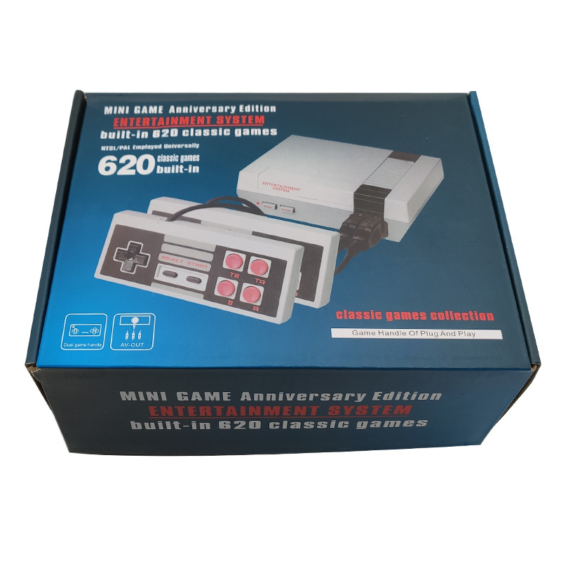 Buy Classic Mini Tv Game Console Built In 620 Games With Dual ...