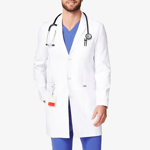 Buy Custom Design Scrubs Medical Staff Uniforms White Lab Coat ...