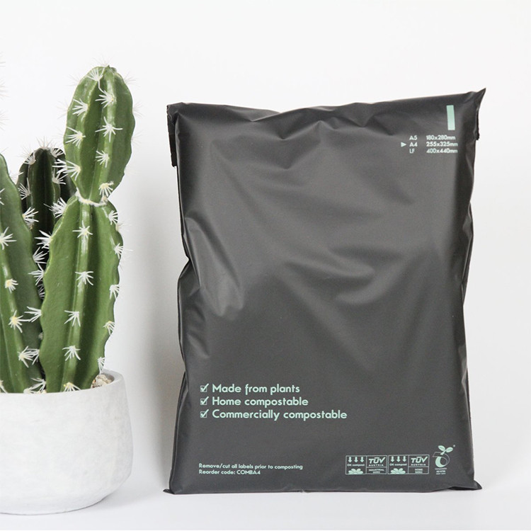 Buy Custom Logo Biodegradable Compostable Postage Satchels Plastic ...