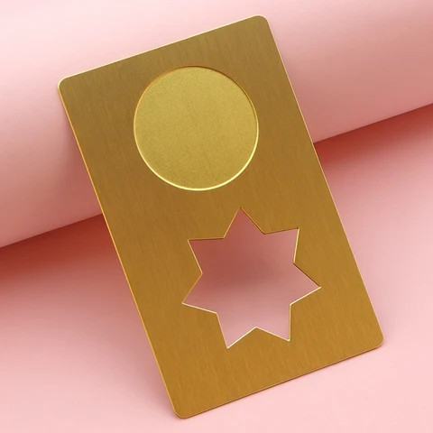 Buy Custom Lurxry Stainless Steel Custom Nfc Metal Business Card With ...