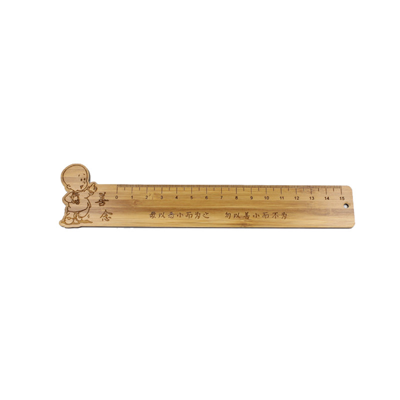 Buy Custom Shape Bamboo Rulers With Laser Engraving Or Printing Logo ...