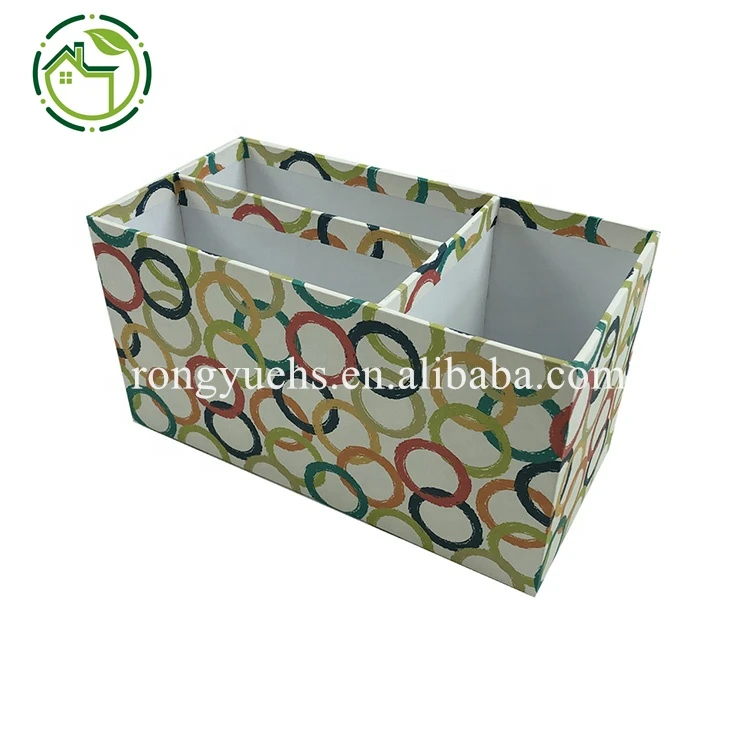 Buy Decorative Pen/note Paper/remote Control Holder Multi-function Desk ...