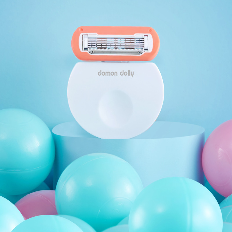 Buy Domon Dolly Face Razors Ladies Shaving Hair Removal Razor For Women ...