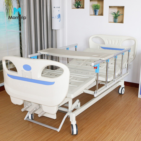 Buy Epoxy Coated Medical 4 Section Frame Abs Hospital Bed With ...