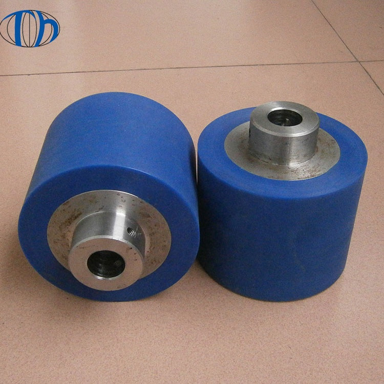 Buy Factory Manufacture Precision Industrial Rubber Roller Shaft Roller ...