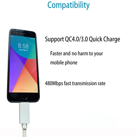 Buy Fast Charging Double Usb C Cable Spring Protection Charger Cable ...