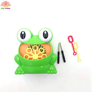 Buy Frog Bubbly Toy Automatic Bubble Maker Soap Frog Bubble Machine ...