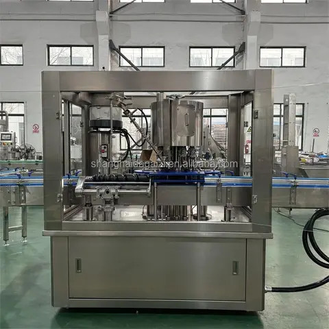 Buy Full Automatic Glass Bottle Rotary Capping Machine For Whiskey Wine ...