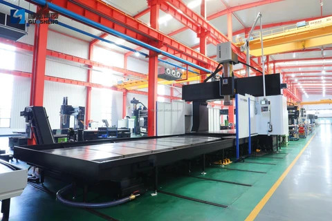 Buy Gmf8042r Heavy Duty Double Column 3 Axis Plano Gantry Cnc Metal Milling Machine from Nantong ...