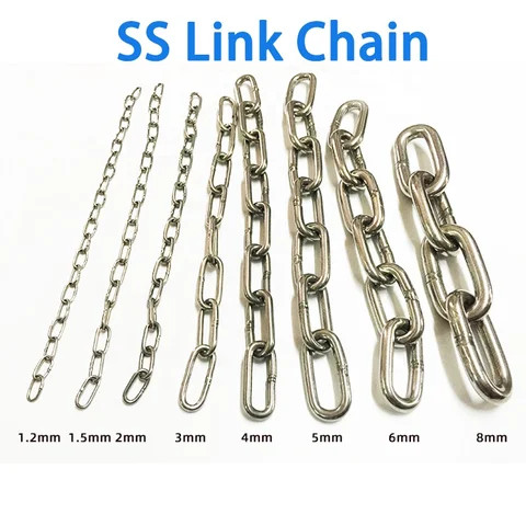 Buy Hardware Items With Price 304 1.5mm Stainless Steel Chain from ...