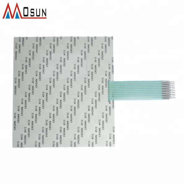 Buy Hot Polydome Tactile Button Embossed Membrane Keypad Switch from ...