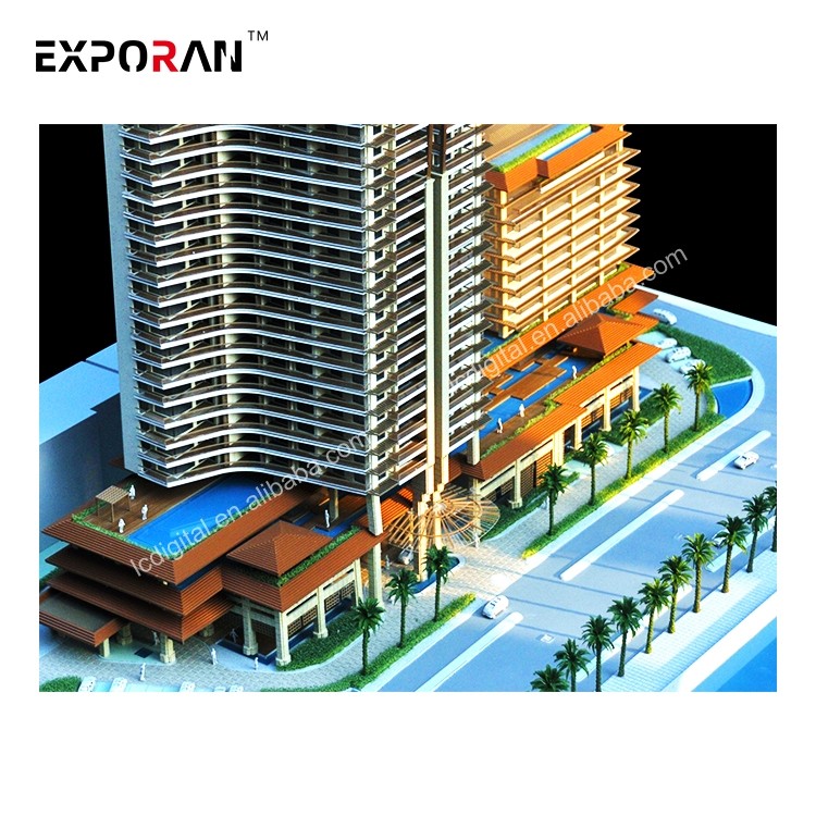 Buy House Model/architectural Maquette/ Miniature Models With Landscape ...