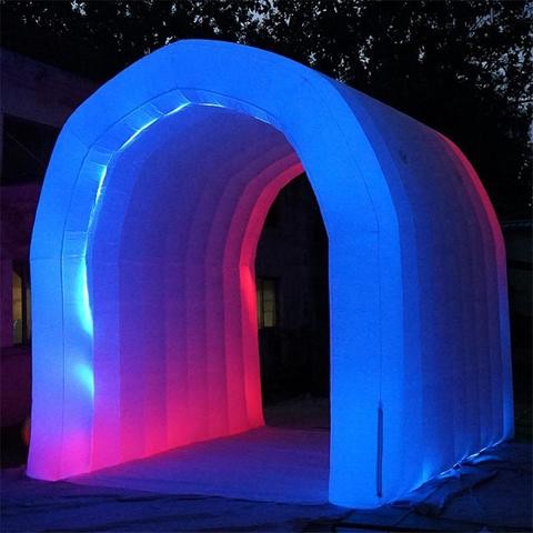 Buy Inflatable Outdoor Sport Tunnel Giant Advertising Inflatable Led ...