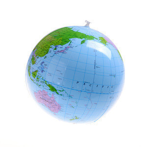 Buy Inflatable Pvc World Globe Earth Map Teach Education Geography Toy ...