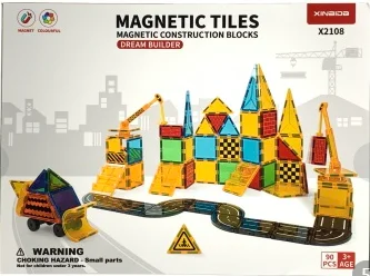Buy Intelligent 3d Magnet Tiles Magnetic Building Block Toys Tiles Road ...