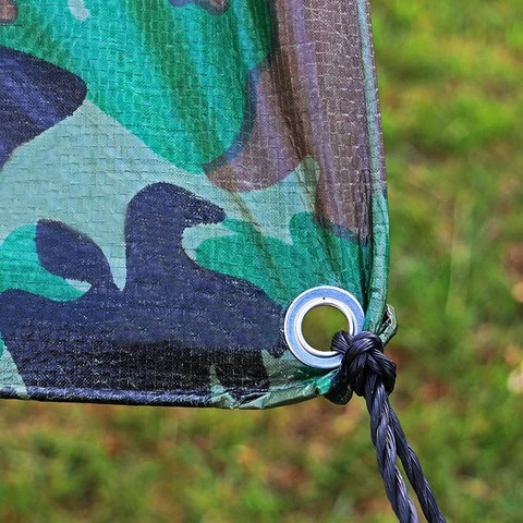 Buy Large Waterproof Sheet Cover Woodland Camouflage Poly Tarpaulin ...
