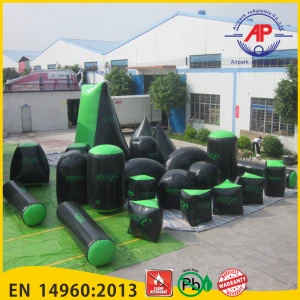 Buy Laser Tag Speedball Hot Inflatable Bunkers Set Paintball Air Bunker ...