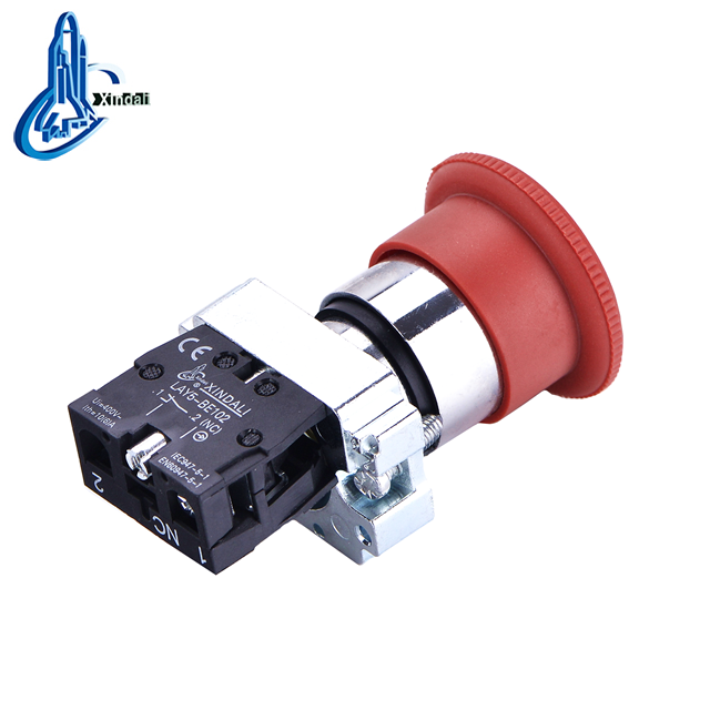 Buy Lay5-bs542 Release Lock Button Mushroom Switch Emergency Stop ...