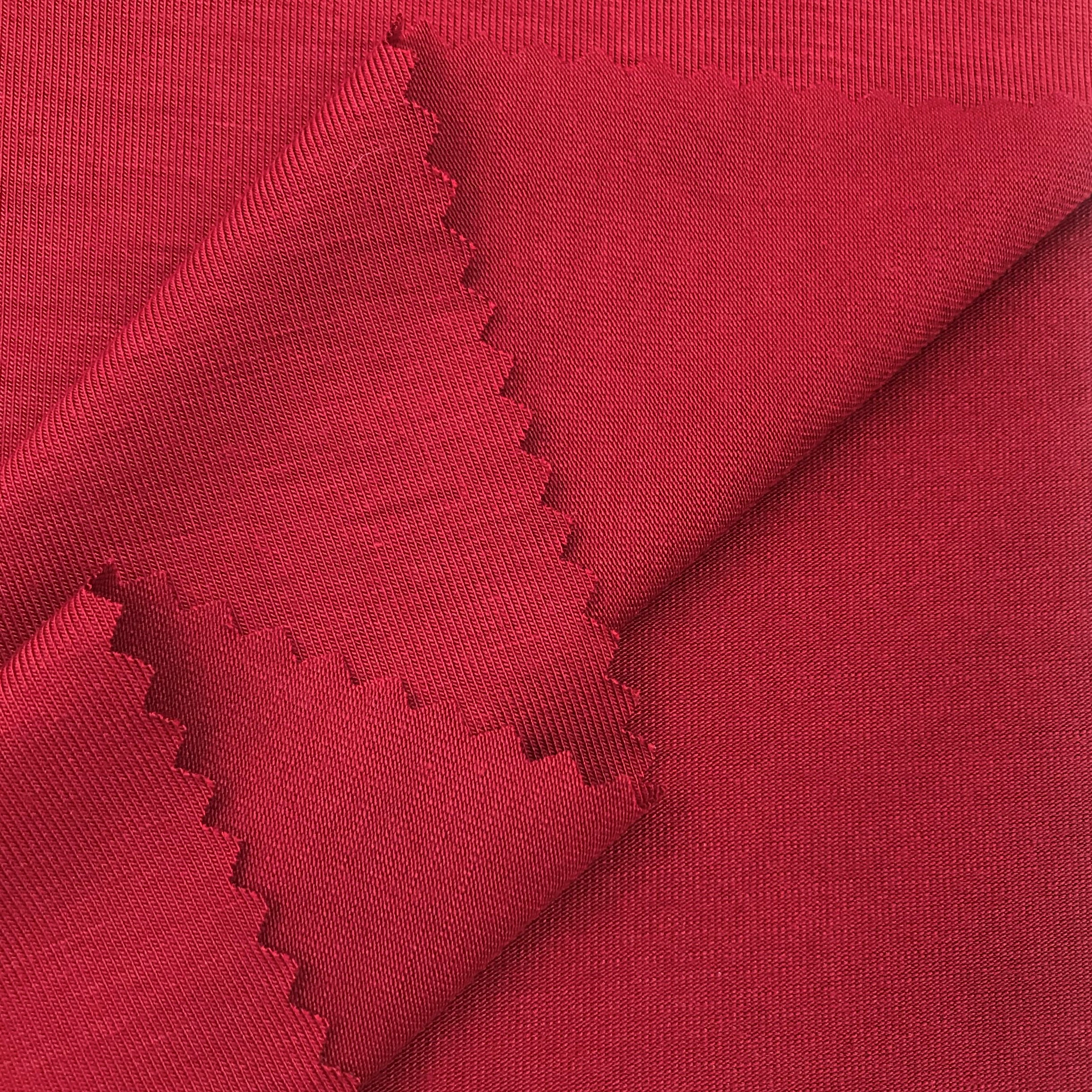 Buy Lenzing Modal Fabric 95% Modal 5% Spandex Plain Dyed Stretch Modal ...
