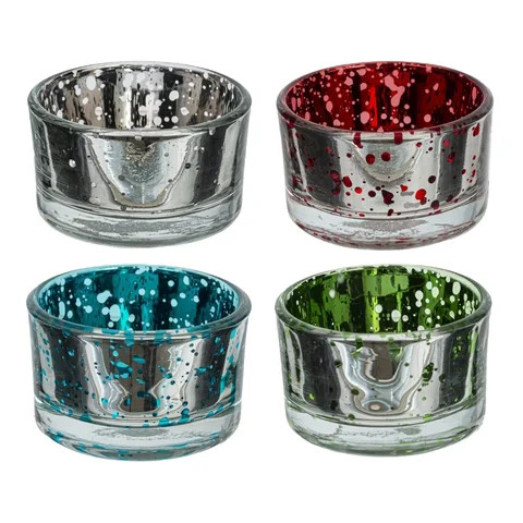 Buy Luxury Electroplated Round Bottom Glass Candle Jars Exquisite Glass ...