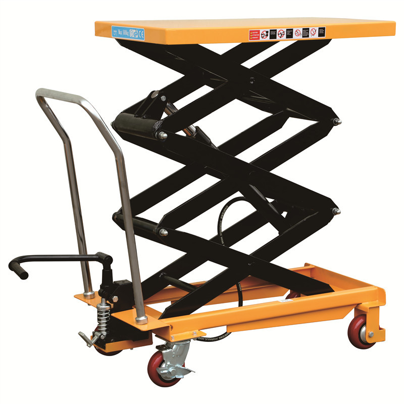 Buy Mechanical Small Hydraulic Lift Table Tables 1 Ton 2 Ton/ Hand ...
