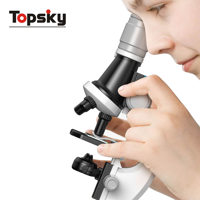 Buy Monocular Microscope Magnification Built In Led Ligh Science Kits ...