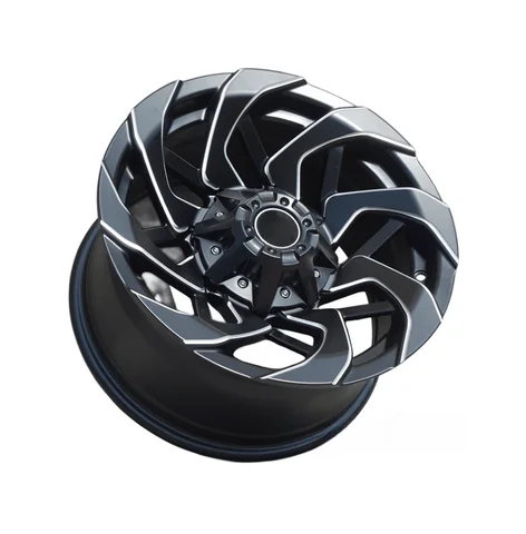 Buy Multi Column Internal Concavity Black Car Wheel Hub 15 16 17 Inch 6 ...