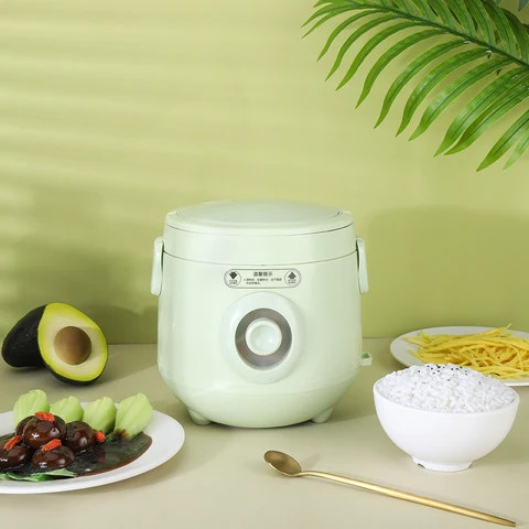 Buy New Product Cylinder Green 0.6l Mini Rice Cooker Suitable For ...