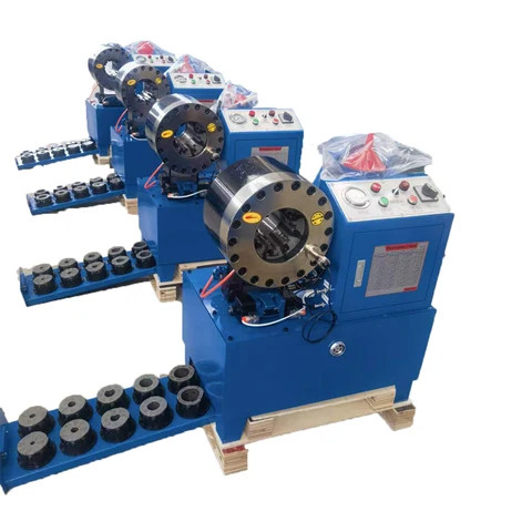Buy Oil Steel Pipe Crimping Pressing Shrinking Machine Hydraulic Pipe ...