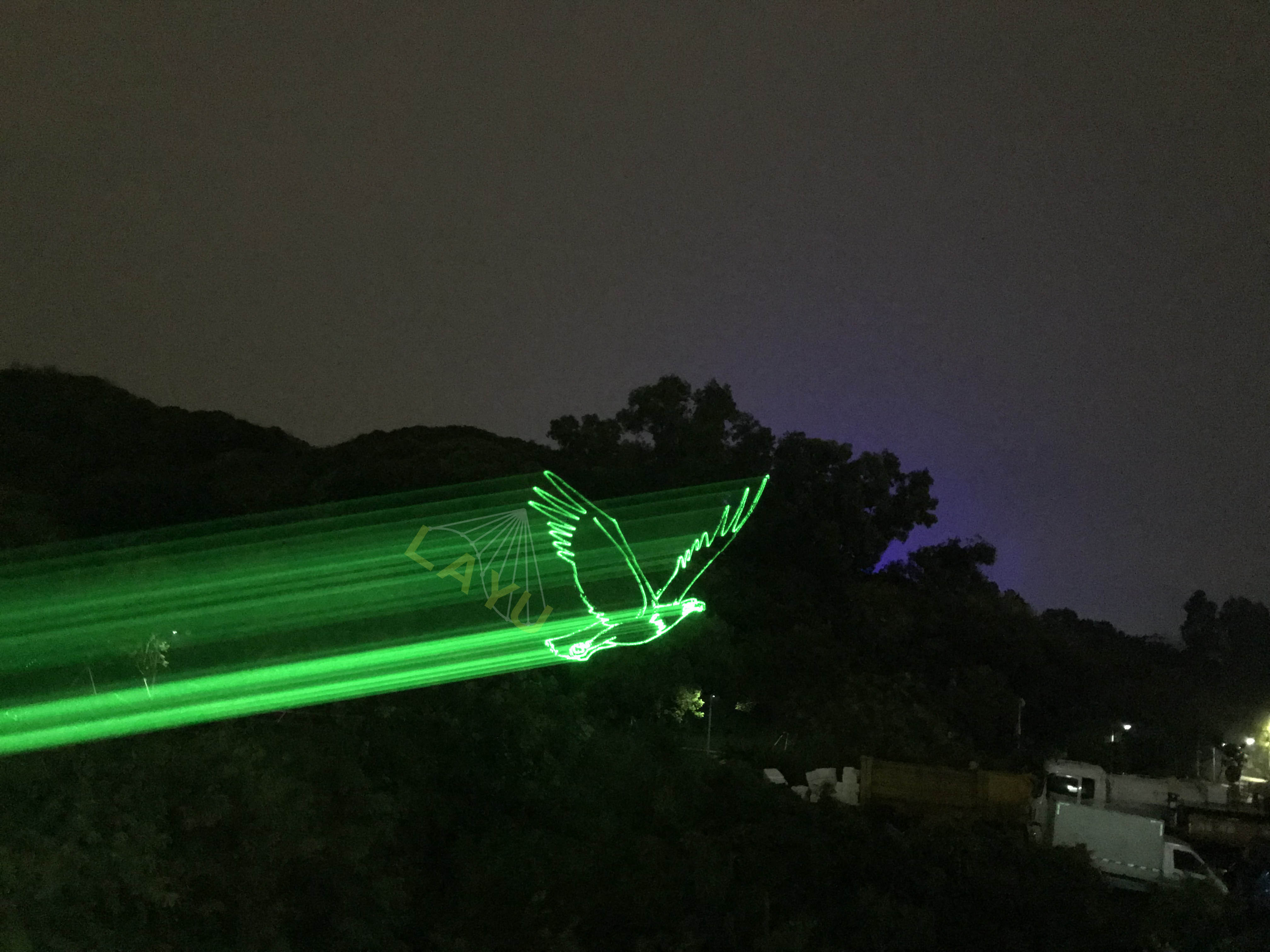 Buy Outdoor Sky Beam Big Laser Light Power 2 Watt Green Light Laser 5 ...