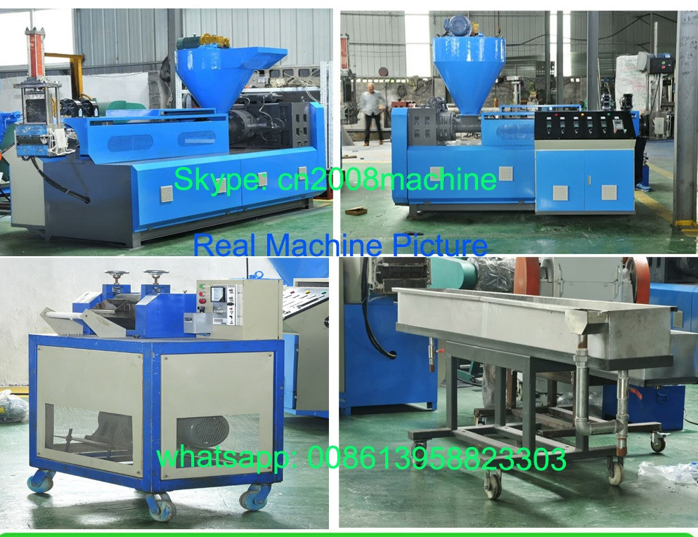 Buy Pla Material Waste Two Stage Recycling Machine For Plastic Pe,pp ...