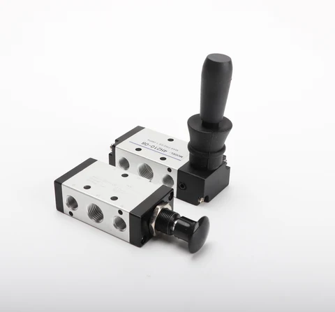 Buy Pneumatic Hand Lever Air Control Valve 4h Series Aluminum Alloy 5/2 ...