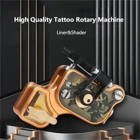 Buy Professional Rotary Tattoo Gun Double Shrapnel Direct Drive High ...