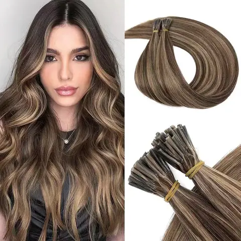 Buy Qingdao Hair Factory Remy Human Hair U Tips, Custom Ombre Human U ...