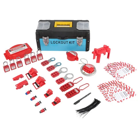 Buy Qvand Loto Industrial Lockout Tagout Kits Loto Tool Kit Bag Sets ...