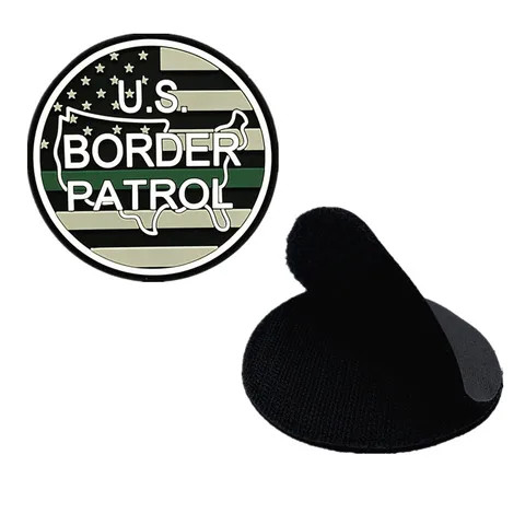 Buy Round Shape Custom Pvc Patch Custom 2d Logo Name Rubber Patch Label ...