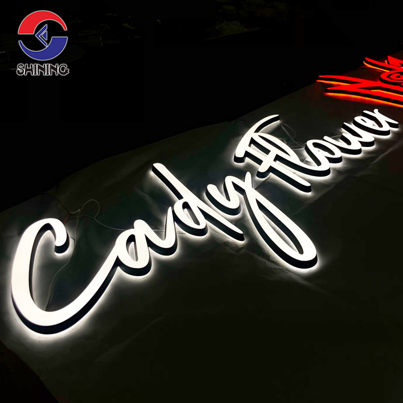 Buy Shining Oem Custom Acrylic Sign 3d Acrylic Illuminated Letters Led ...