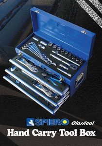 Buy Spero 3-drawer Tool Box 87 Pc Necessity Repair Tool Kit Set from ...